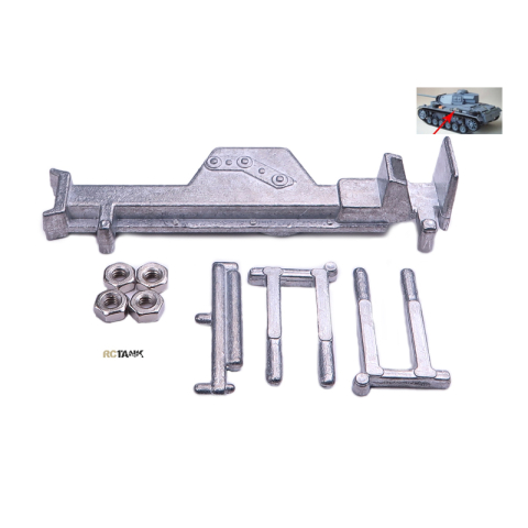 Panzer III/StuG III - lifting jack with fixer, kit made of metal, 5,95