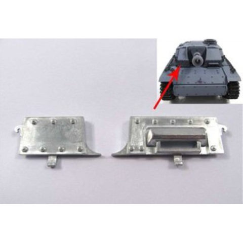 StuG III - tank turret metal front, 8,95