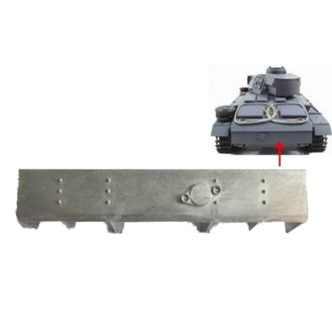 Panzer III - rear end, made of metal, 14,95