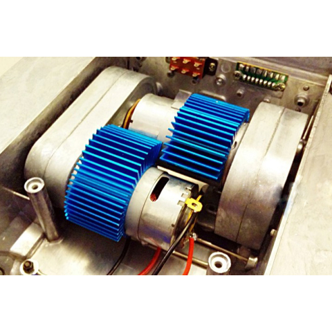 Leopard 2A6 - 4.1 DUAL steel gearbox with 550 engines, 97,43