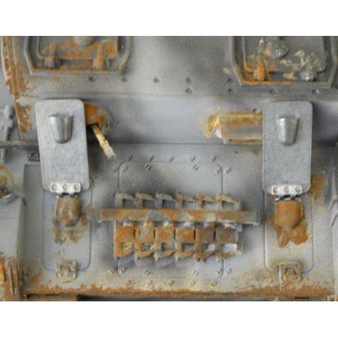 Panzer IV - Metal hatches, Kit 2 (2 pcs), 10,99