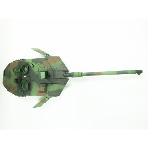 Leopard 2A6 - metal turret painted, gun action recoil, metal gun, IR ...
