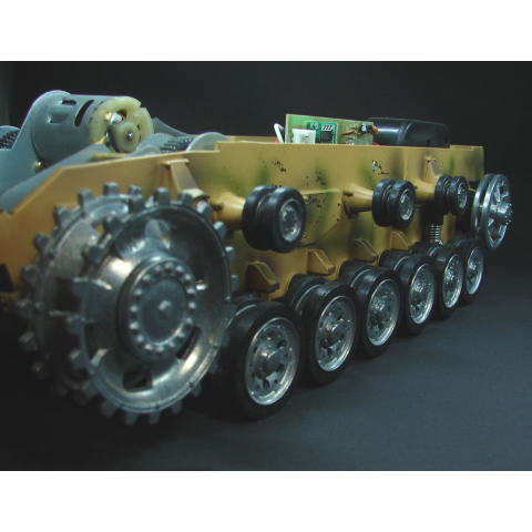 Panzer III - Metal wheels, sprockets and idler wheels, upgrade kit, 59,95